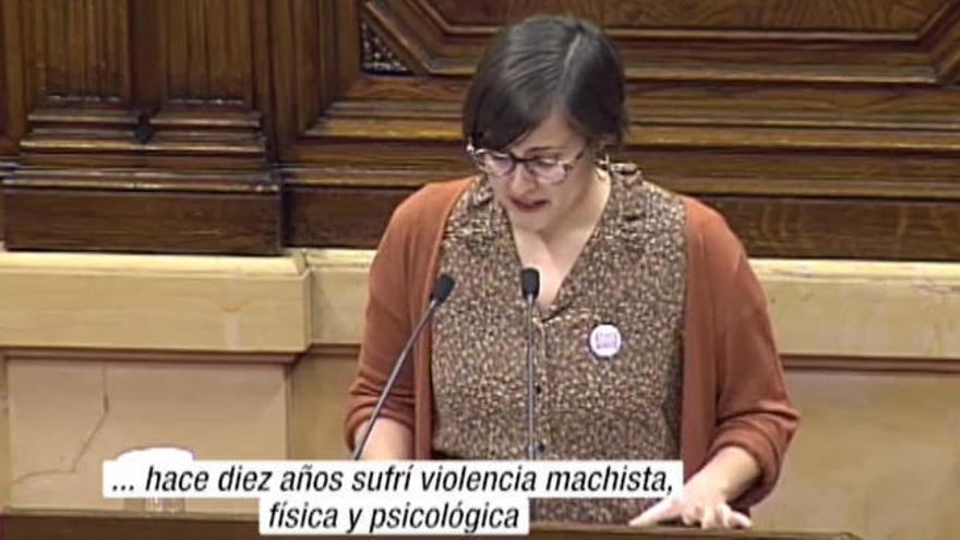 La diputada de ERC Jenn Díaz revela que fue víctima de violencia machista