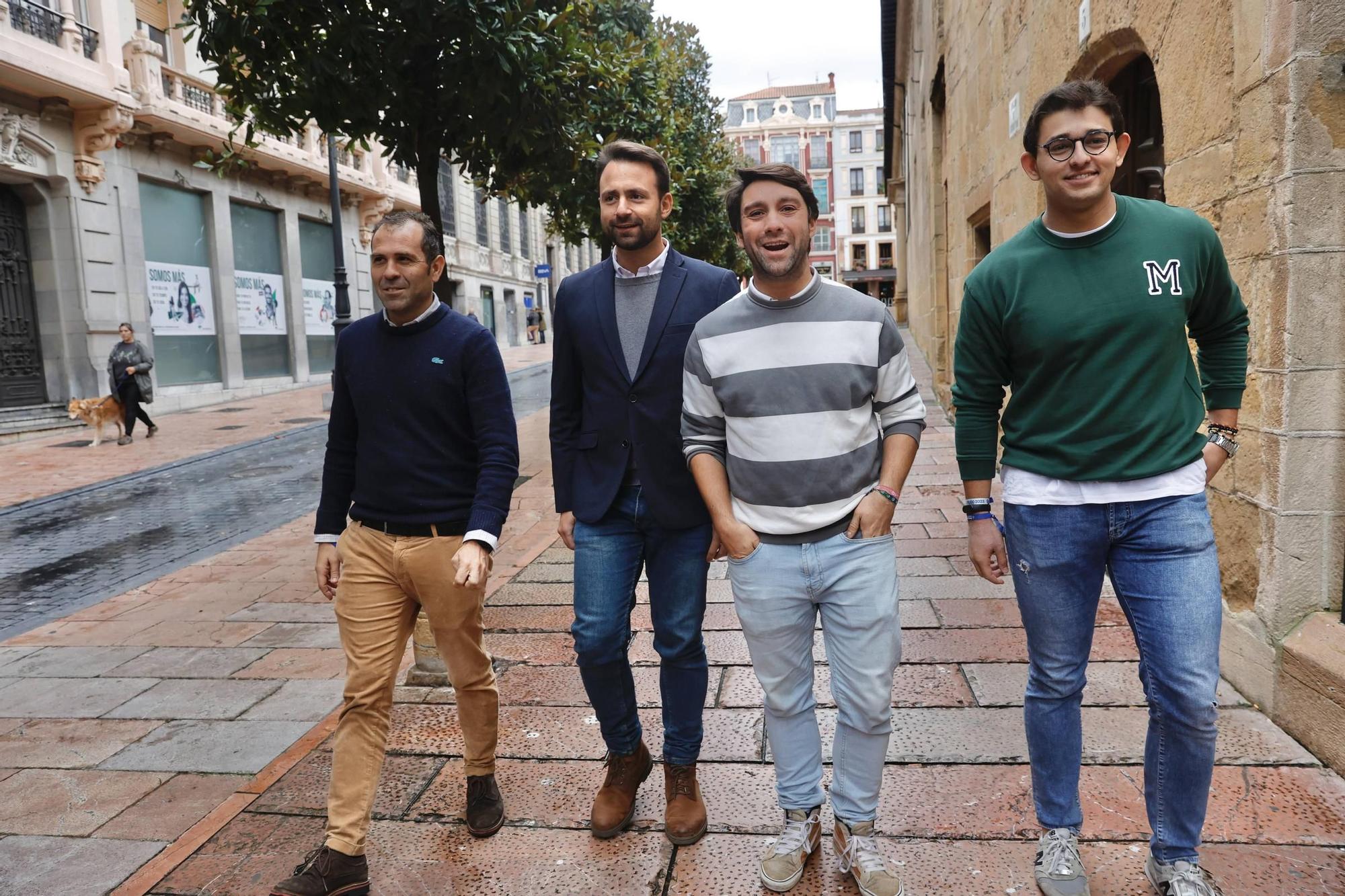 EN IMÁGENES: Queipo y Brea inician la pugna por liderar el PP de Asturias