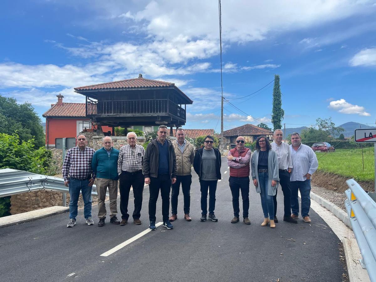 Finaliza la obra del vial entre Puerta Colorada y El Rellán, en Grado ...