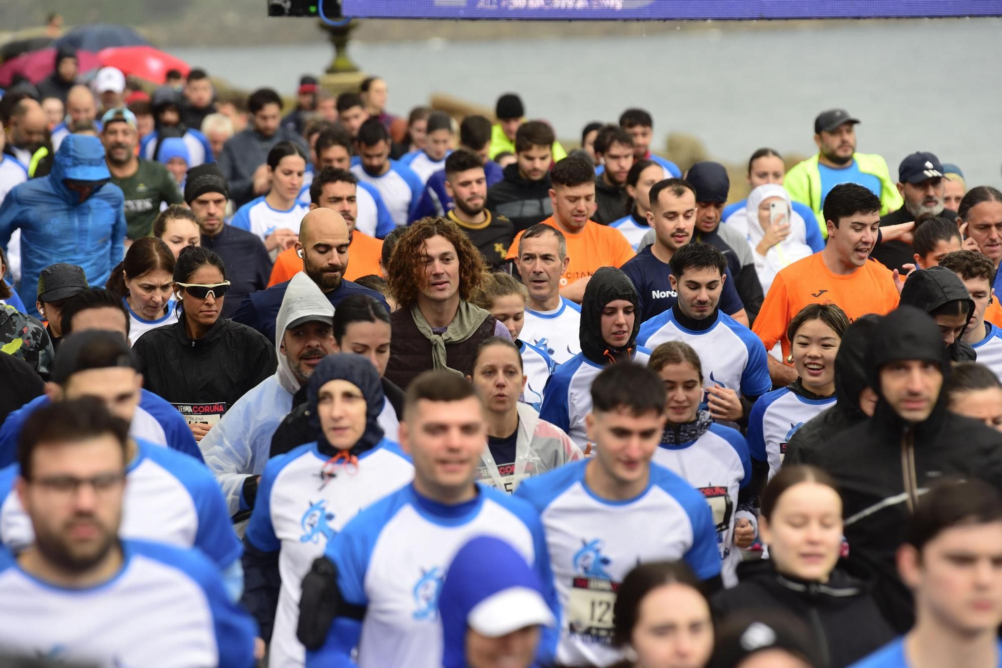 Así fue la carrera solidaria 5K Leyma en A Coruña