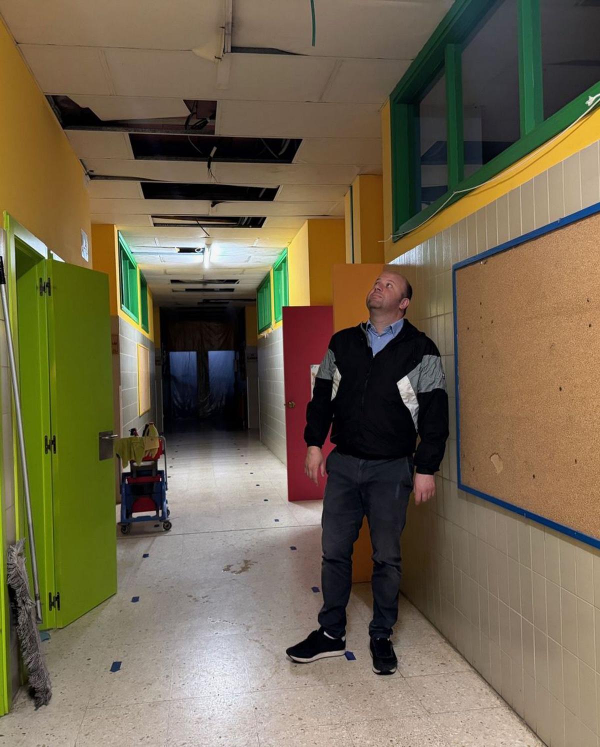 Caldas denuncia que el colegio San Clemente «sigue sin calefacción ni luz»