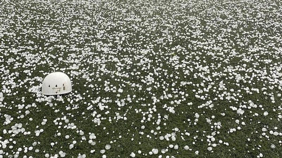 El granizo daña miles de hectáreas de cultivo en la Ribera