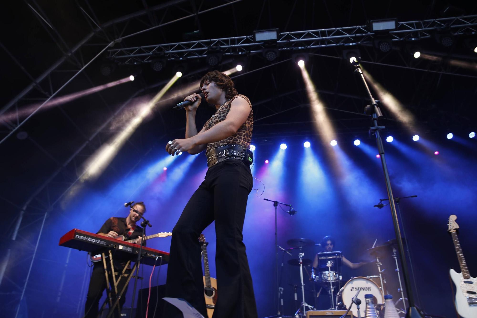El concierto de Leo Rizzi en la Plaza Mayor de Gijón, en imágenes