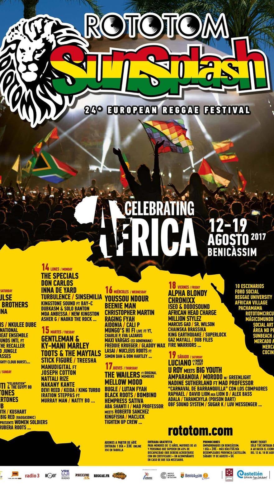 La historia del Rototom a través de sus carteles