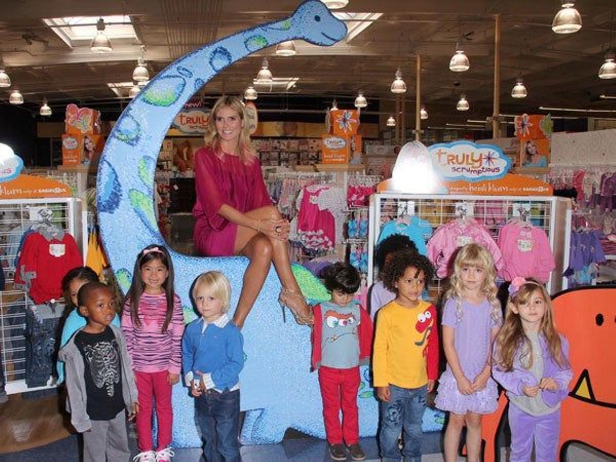 Heidi Klum presenta su colección de ropa infantil - Cuore