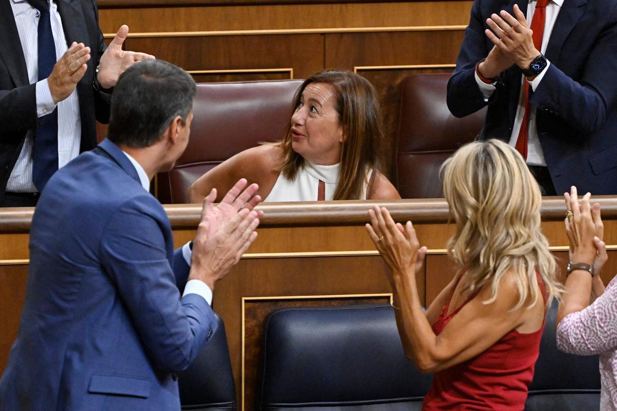 La presidenta del Congreso, Francina Armengol.