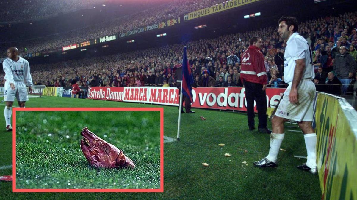 Figo vuelve a Can Barça: así fue la famosa noche del 'cochinillo'