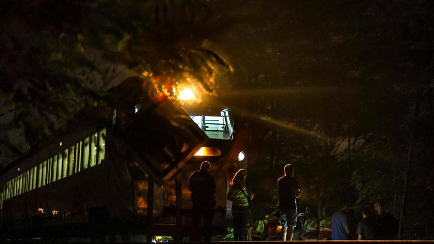 «El tren anava a 100 km/h en un tram amb poca il·luminació; impossible ...