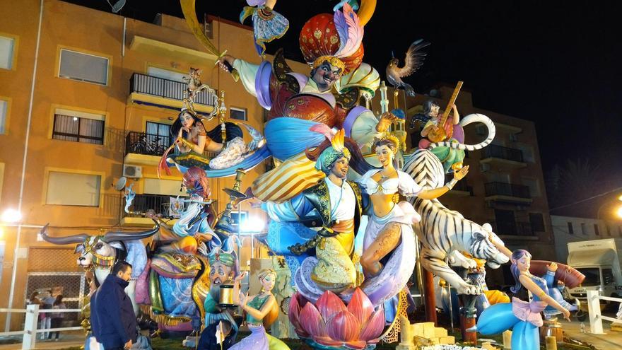 Las mejores imágenes de las Fallas de 2023 en las comarcas valencianas
