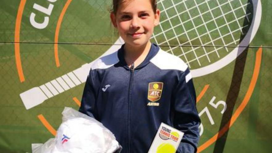 Primer éxito de Daniela Catalá Puig como alevín