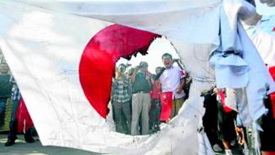 Cólera china contra Japón