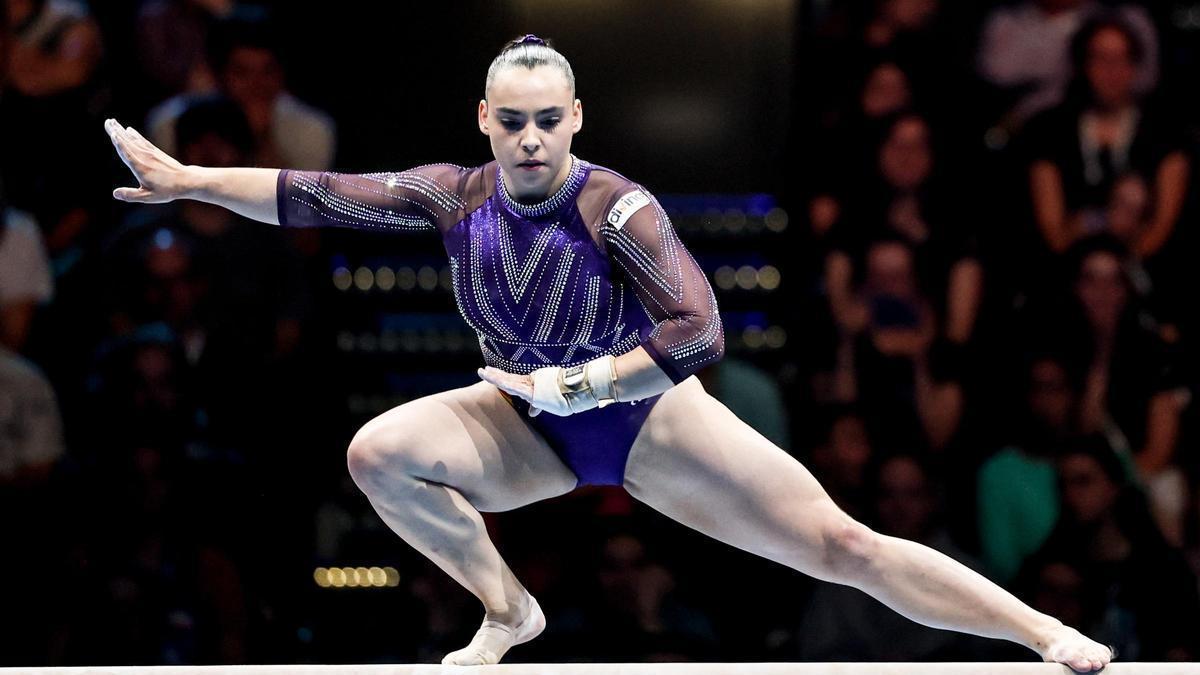 Gimnasia artística: Alba Petisco logra una histórica medalla de plata ...