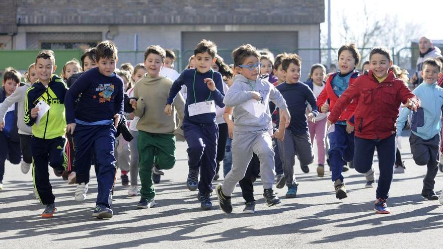 Carrera solidaria por el Sáhara del CEIP de Silleda