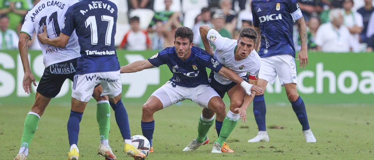 Reacción con premio: victoria trabajada del Oviedo (0-1) en Santander