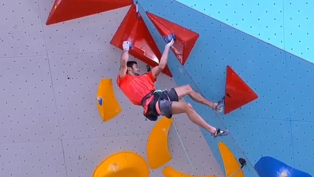 Alberto Ginés, quinto en la final de Budapest