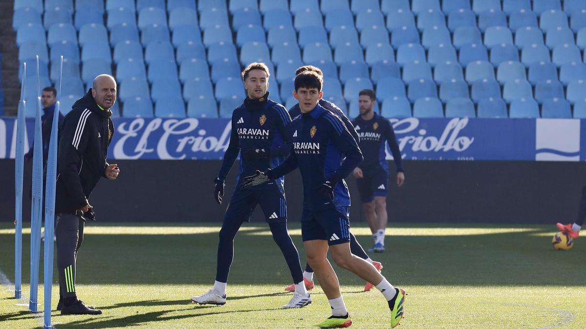 Real Zaragoza: Terrer y Barrachina se ganan a Ramírez