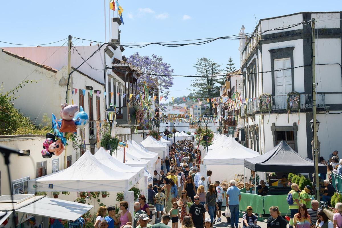 FIESTAS CANARIAS | La Villa de Moya se prepara para un fin de semana ...