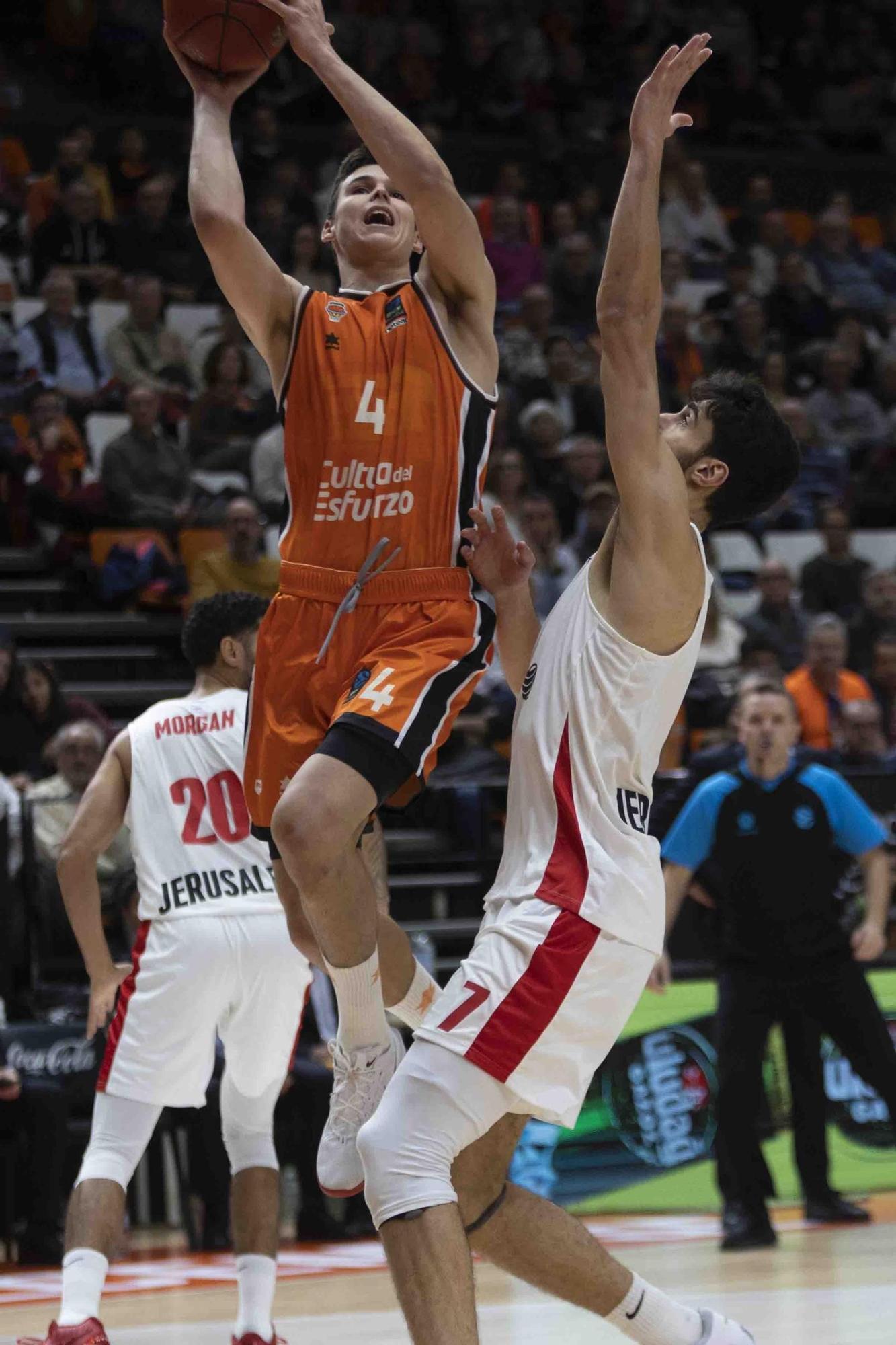 Partido Valencia Basket - Hapoel Jerusalem - Superdeporte