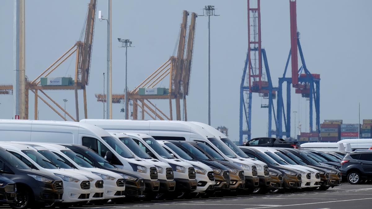 Coches que gestiona el puerto de València