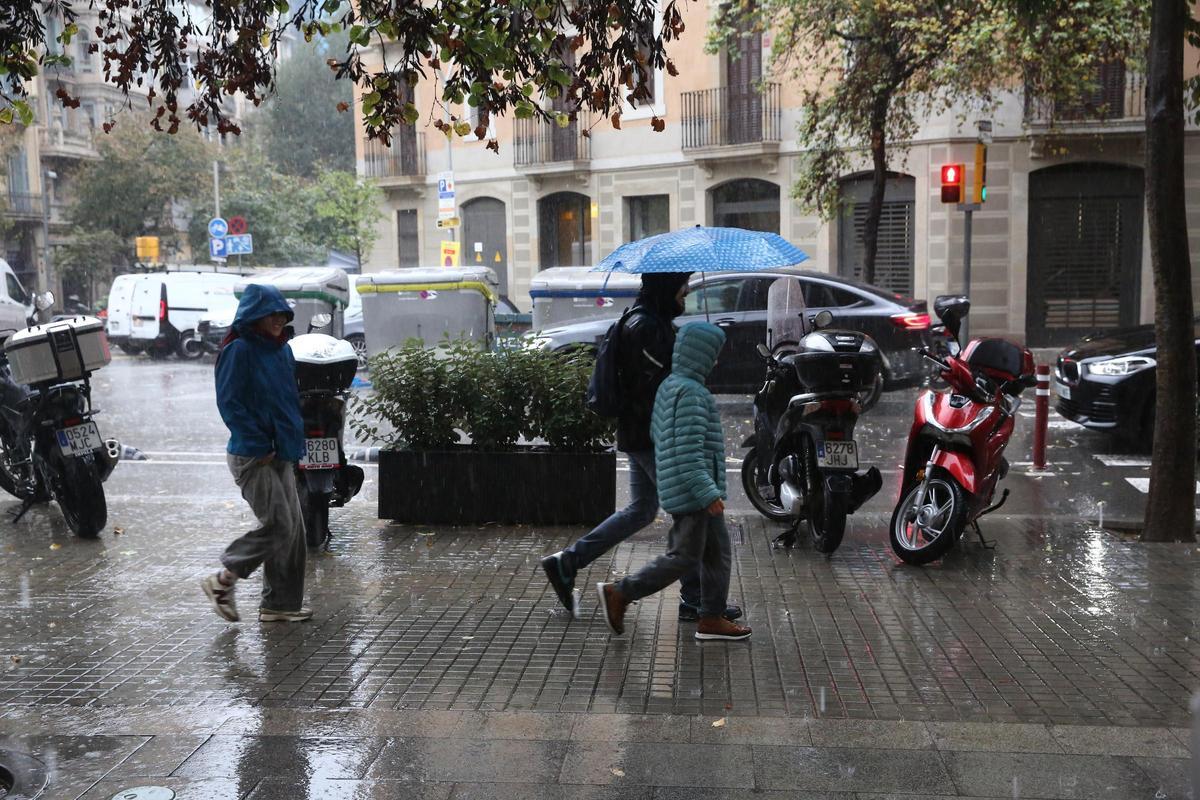 Lluvias y tormentas llegan a Barcelona este martes por la tarde