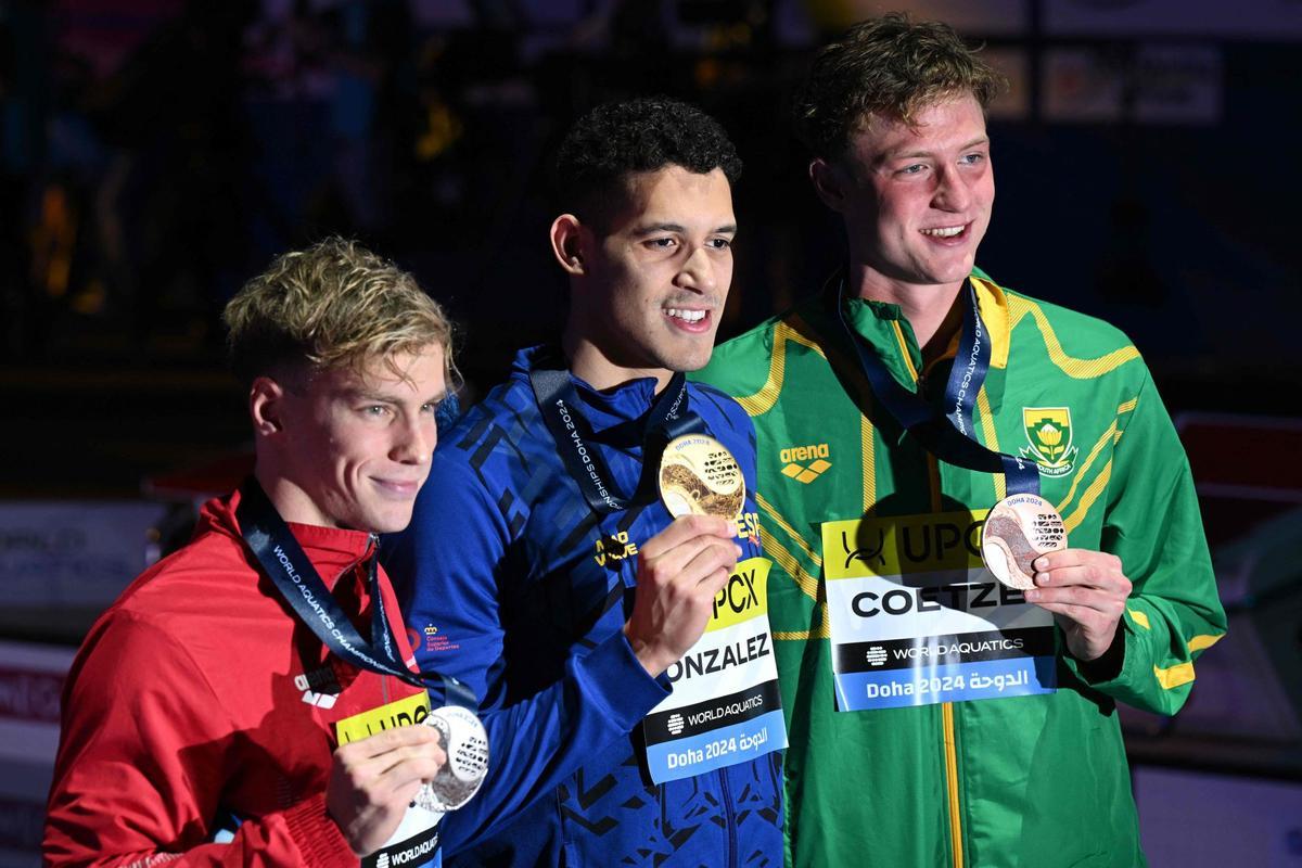 Hugo González, campeón del mundo en los 200 metros espalda | FOTOS