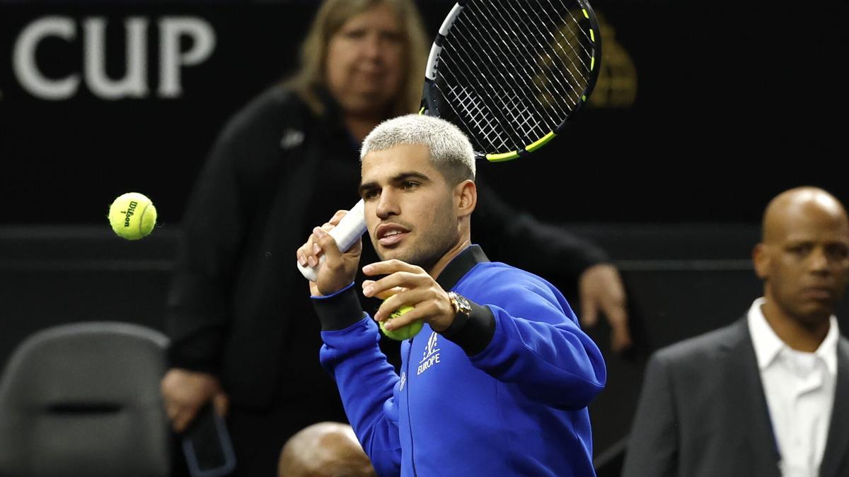 ¿Cuándo debuta Carlos Alcaraz en la Laver Cup 2025? A qué hora y dónde ver por TV su partido