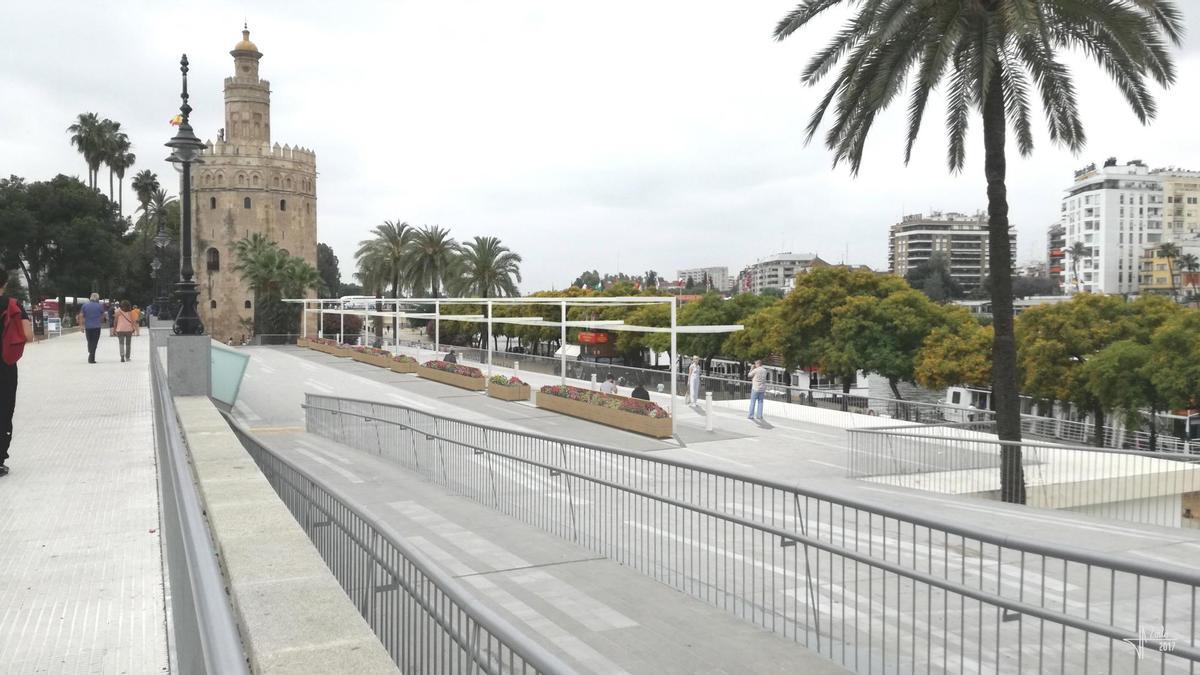 El Paseo Colón inicia su remodelación y busca más sombra