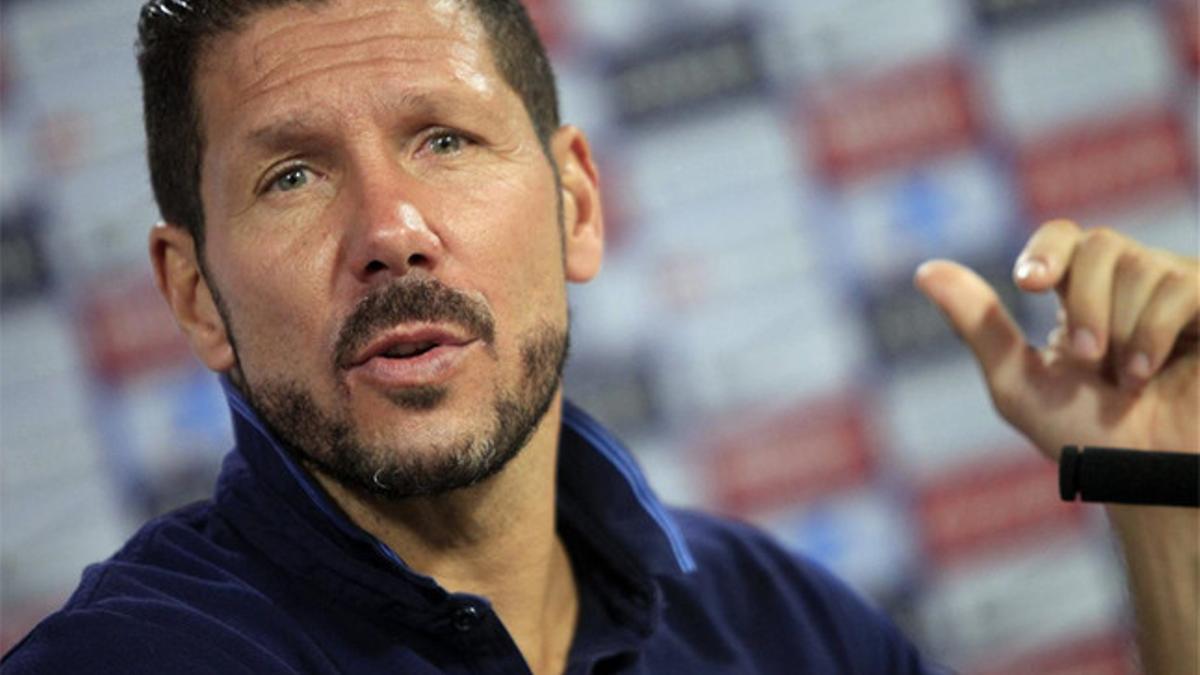 Simeone: "Venimos creciendo y es un desafío para todos"