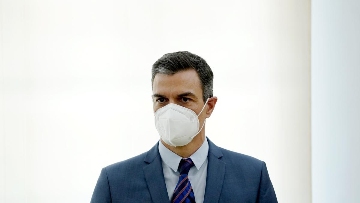 Pedro Sánchez recibe en Moncloa al presidente de la República de Corea ...