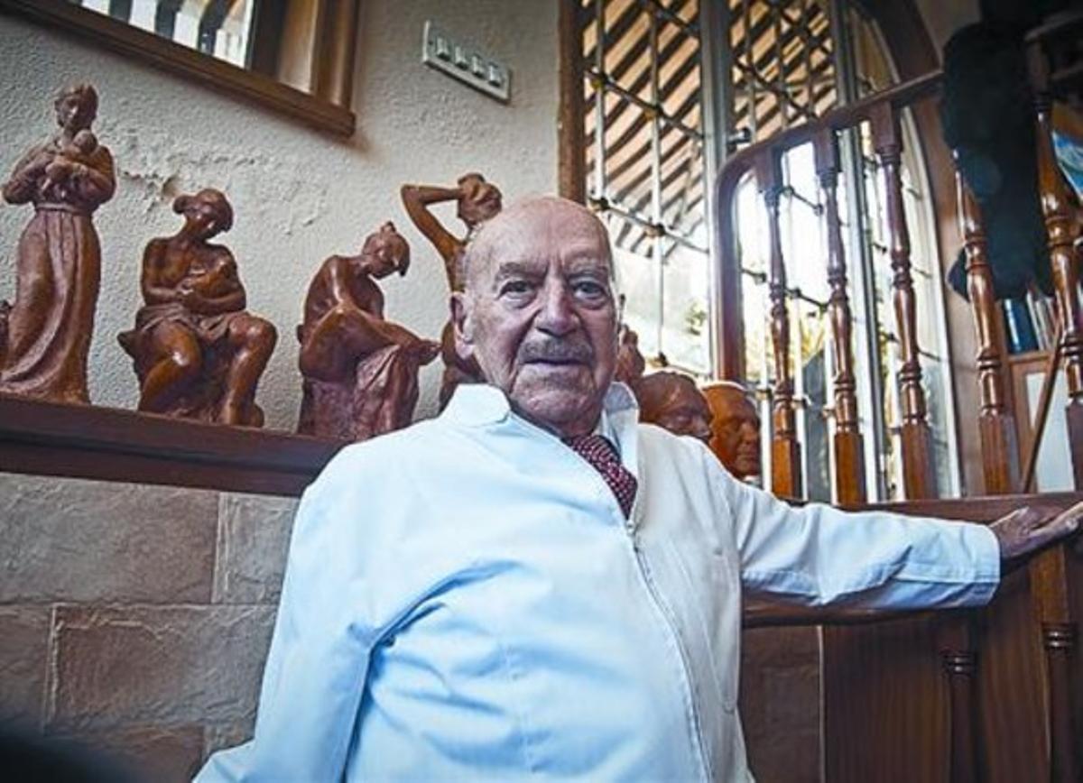 Josep Carrera: «El parto es un arte, como la escultura»