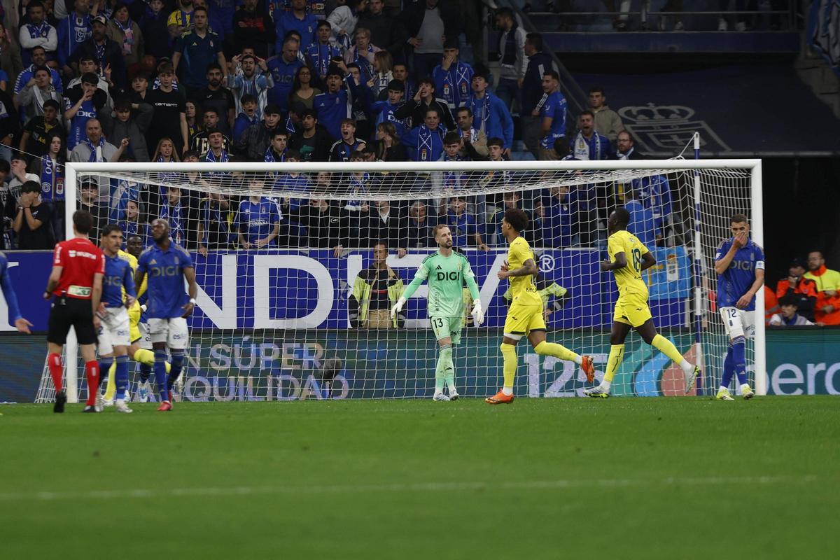 OVIEDO VILLARREAL RESUMEN GOLES EMPATE CHAMPIONS CHAIRA NICO PEPE PENALTI