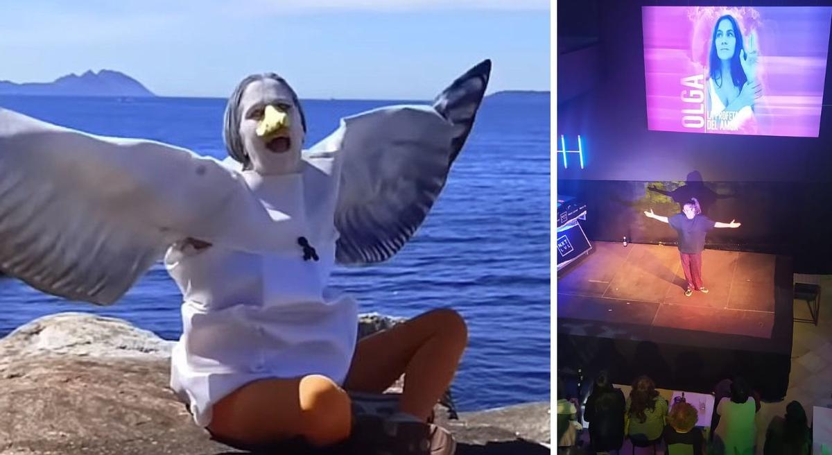 Olga, la 'gaviota' que triunfa en redes: "Cuando mataron a una en Cíes ...