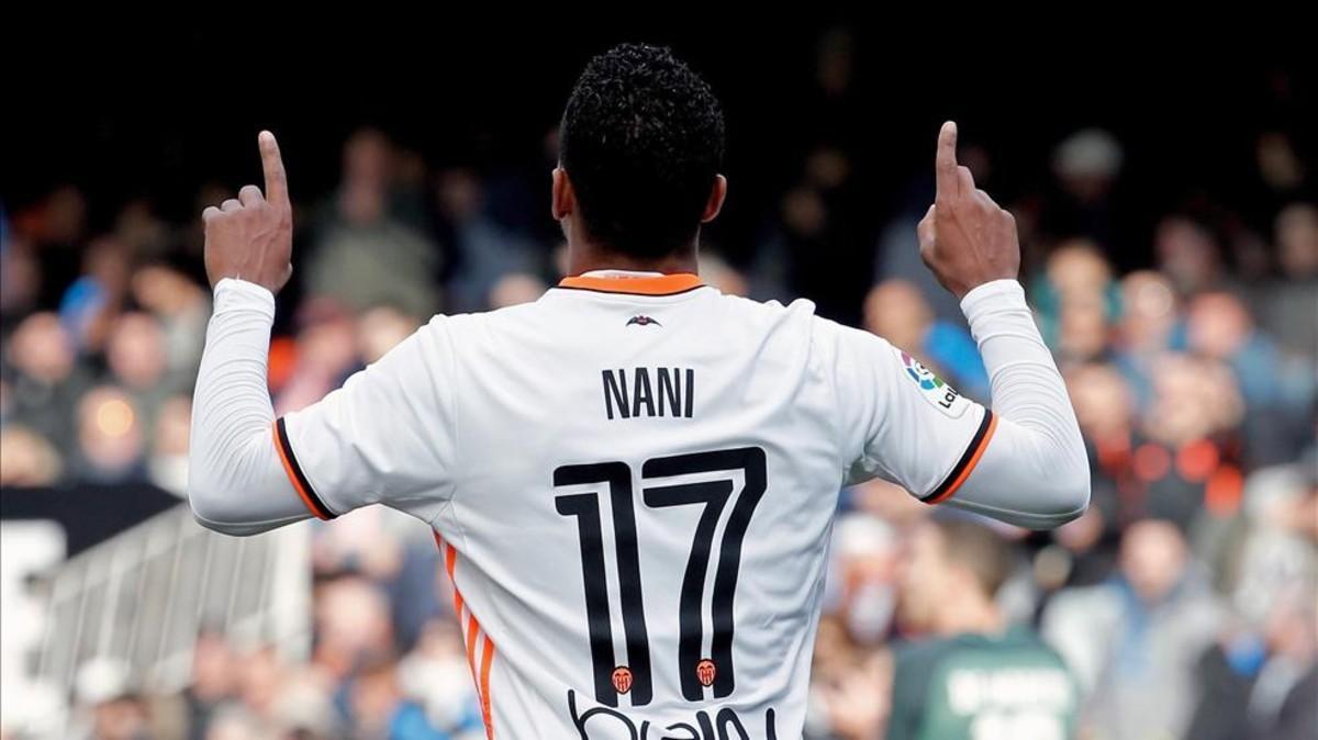 El Valencia se harta de Nani