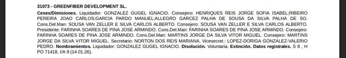 Liquidada una de las sociedades impulsoras de la factoría de celulosa ...