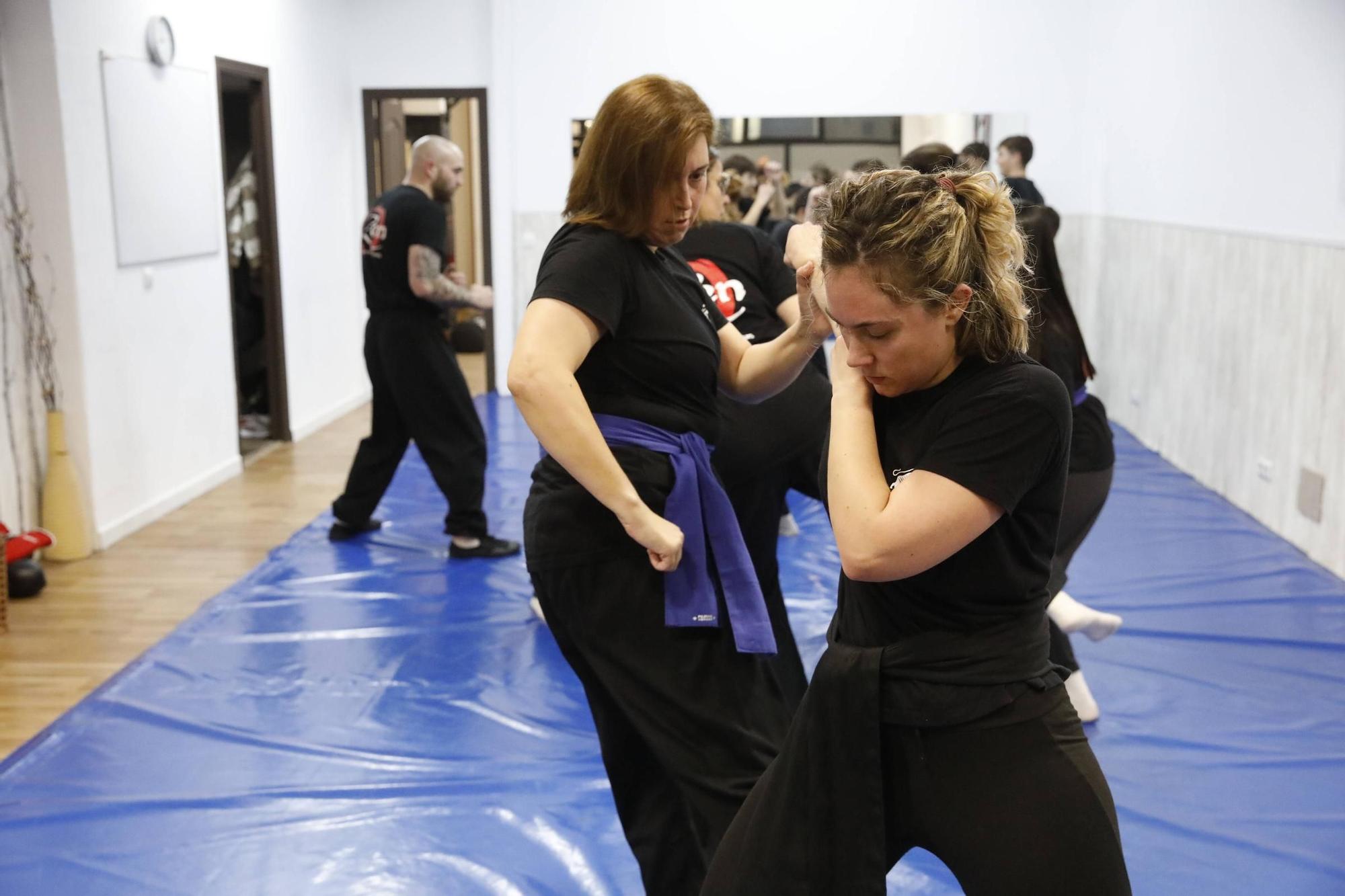 EN IMÁGENES: Así son las clases de defensa personal para mujeres - La ...
