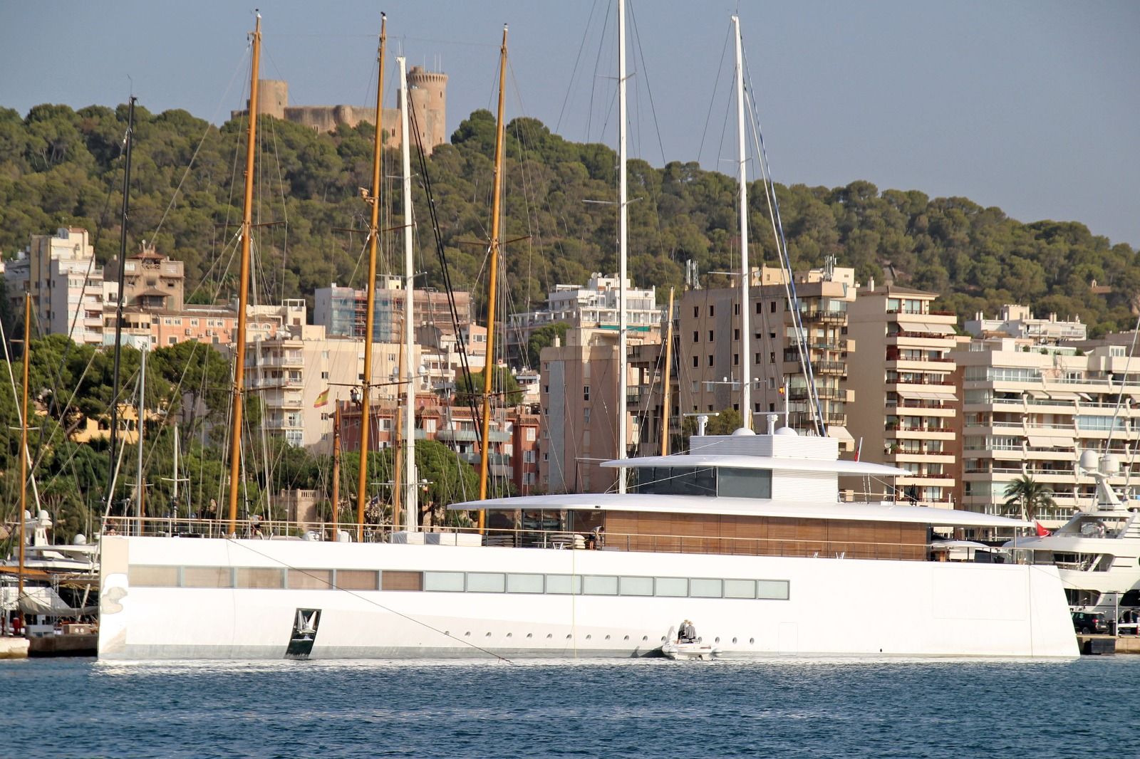 El yate 'Venus' de Steve Jobs ya está en Palma - Diario de Mallorca