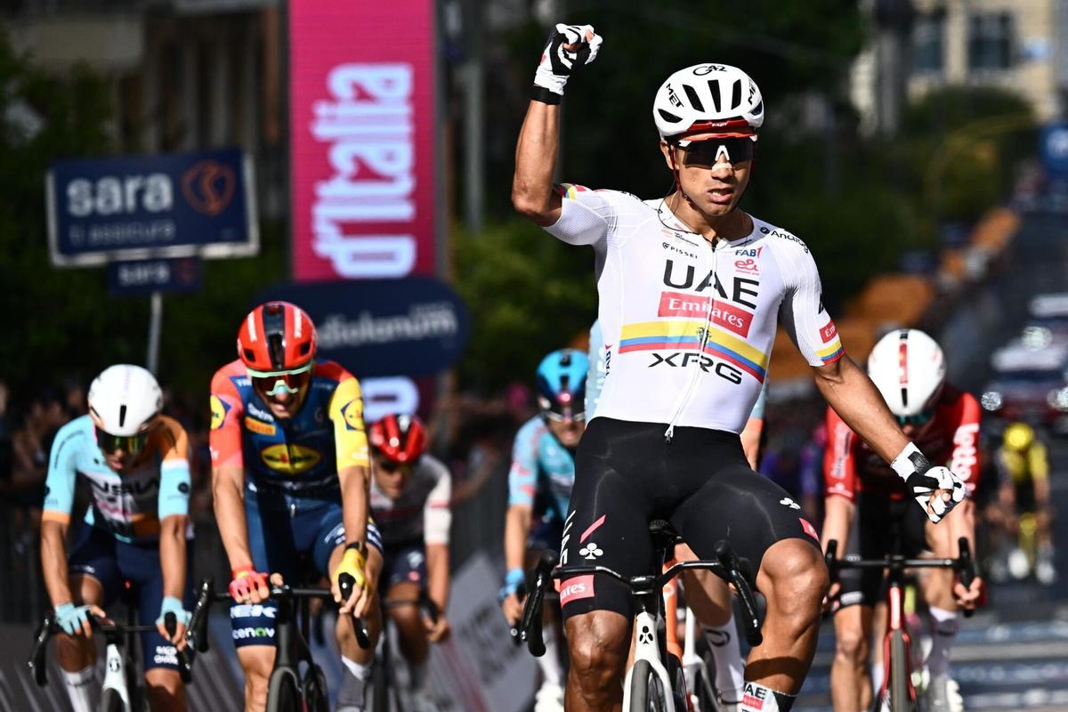 La etapa 4 del Giro de Italia 2026, en imágenes