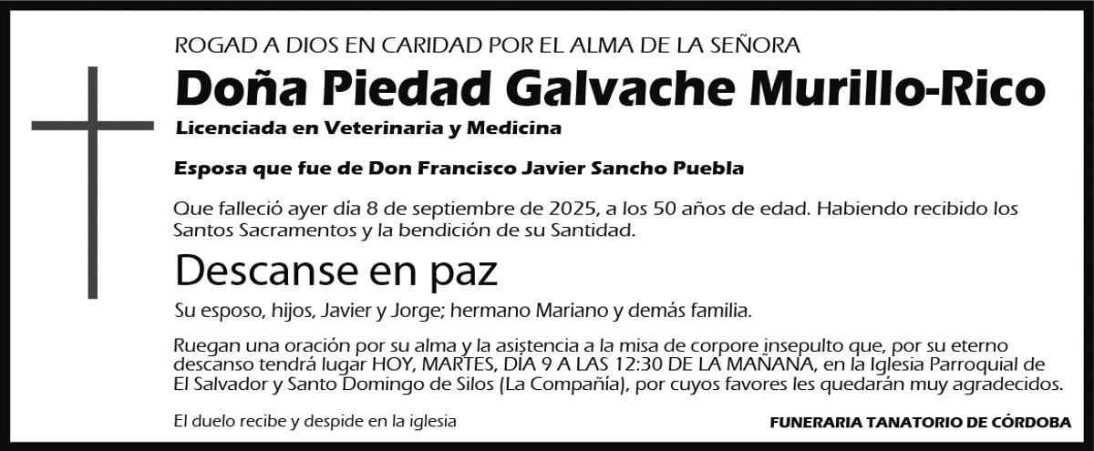 Piedad Galvache Murillo-Rico