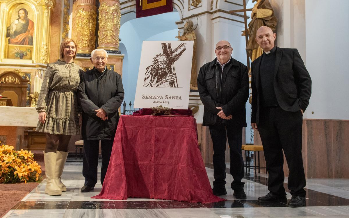 Un cartel de Miquel Zaragoza anunciará la Semana Santa de Altea