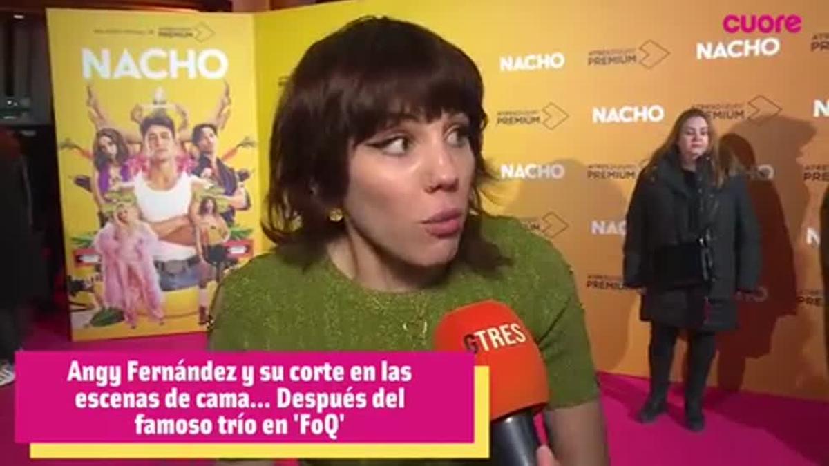 Angy Fernández y su corte en las escenas de cama... Después del famoso ...