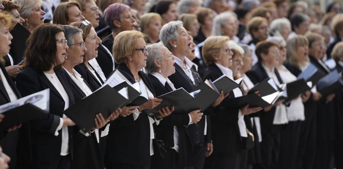 Un domingo a plena voz