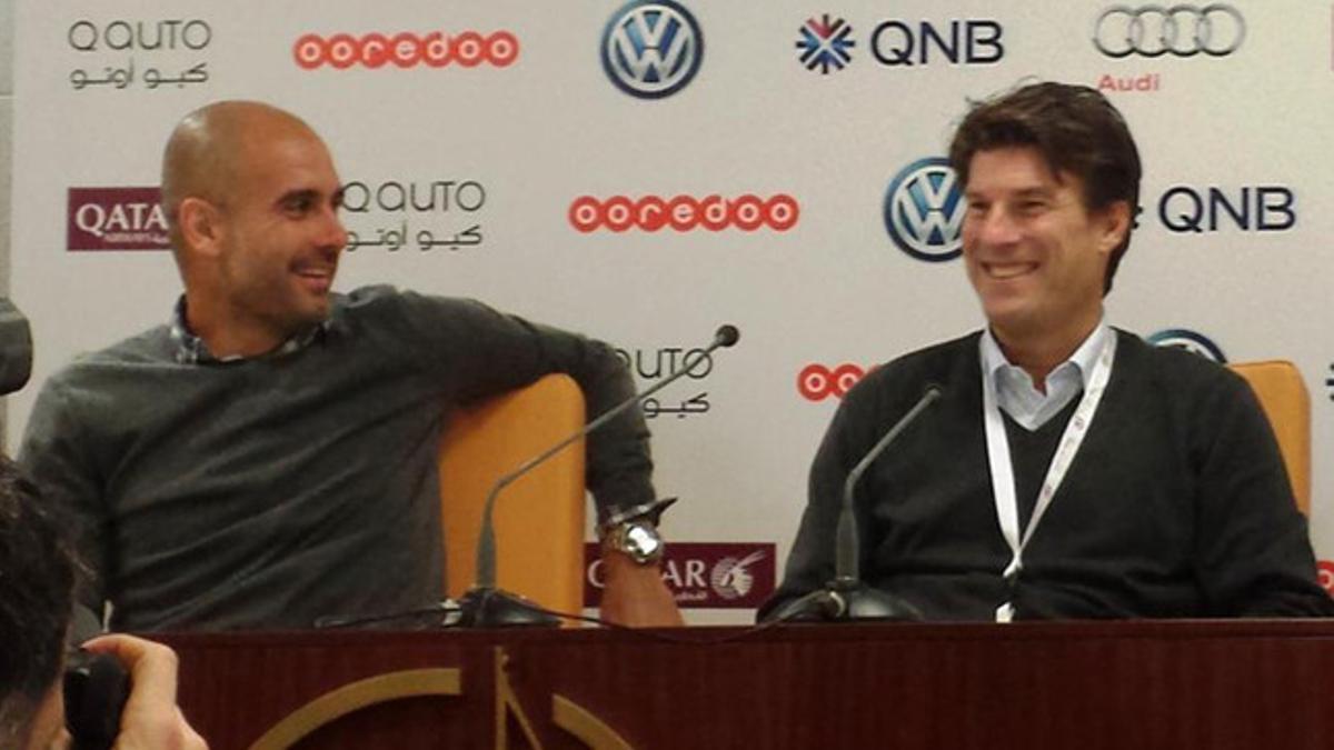 El día que Guardiola ganó a Laudrup en Catar | planeta-barca | sport.e