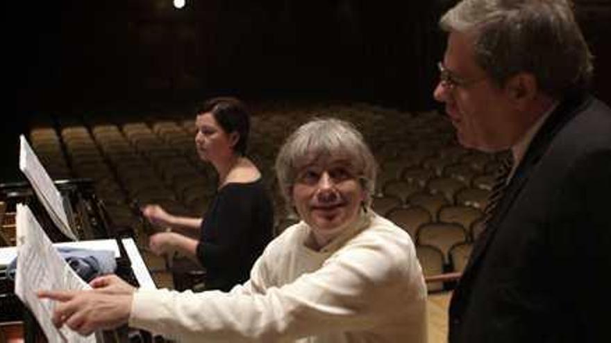 El pianista Dezsö Ránki, hoy en El Principal