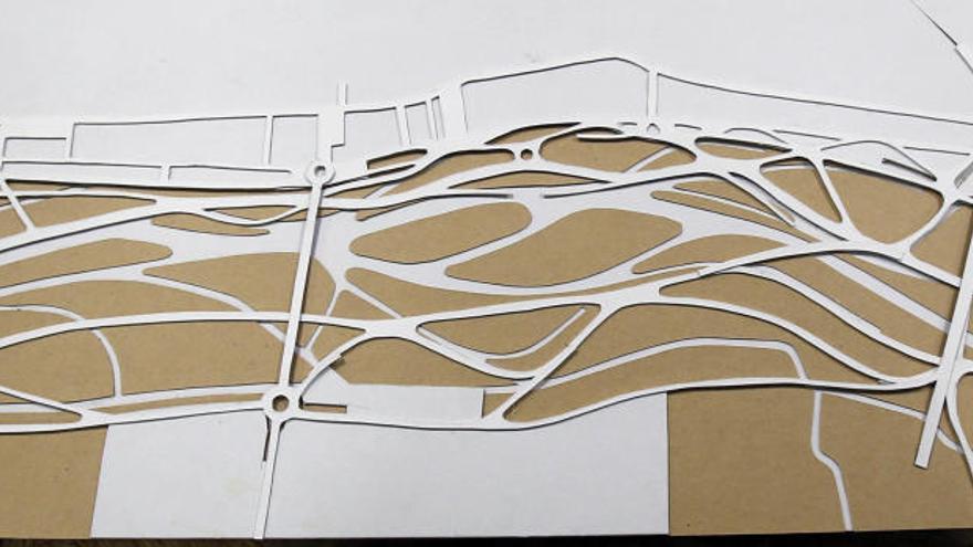 Carlet se aproxima al río Magro