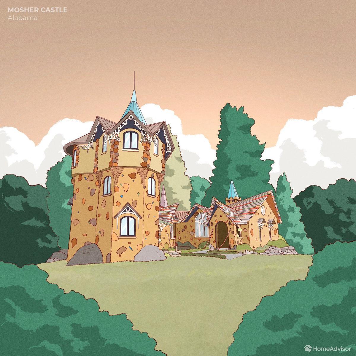 ¿Pensabas que EE.UU no tenía castillos? Uno por cada Estado - Viajar