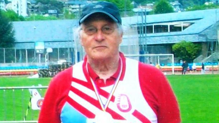 Raúl Sánchez està il·lusionat per competir al Mundial als 85 anys