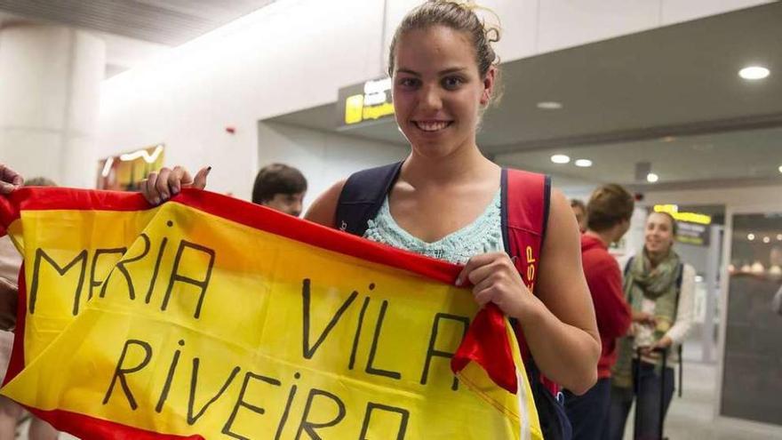 María Vilas, convocada para el Mundial de piscina corta