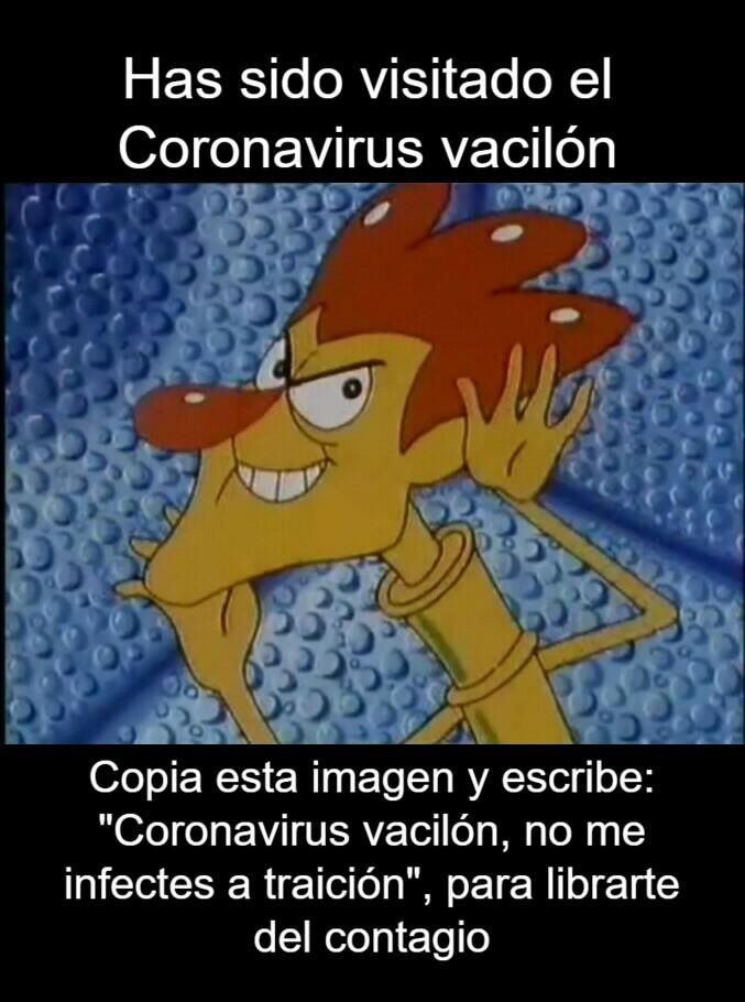CORONAVIRUS VACILÓN COROCOCHES: El mejor meme de la historia se ha ...