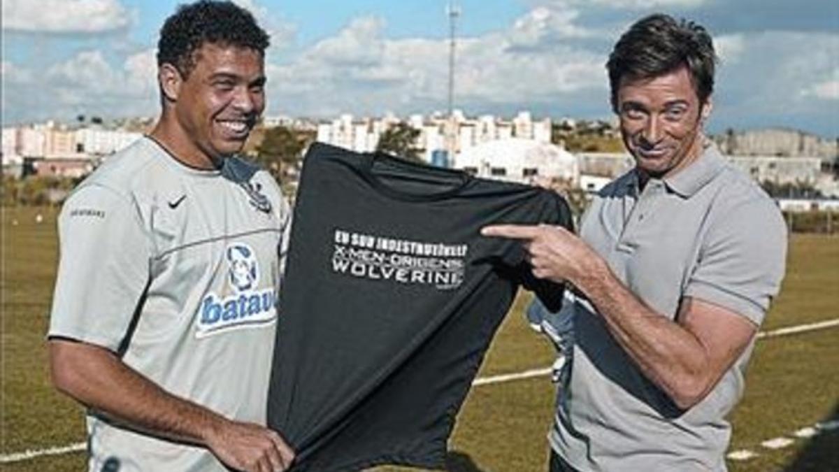 La zamarra de Jackman y Ronaldo - El Periódico