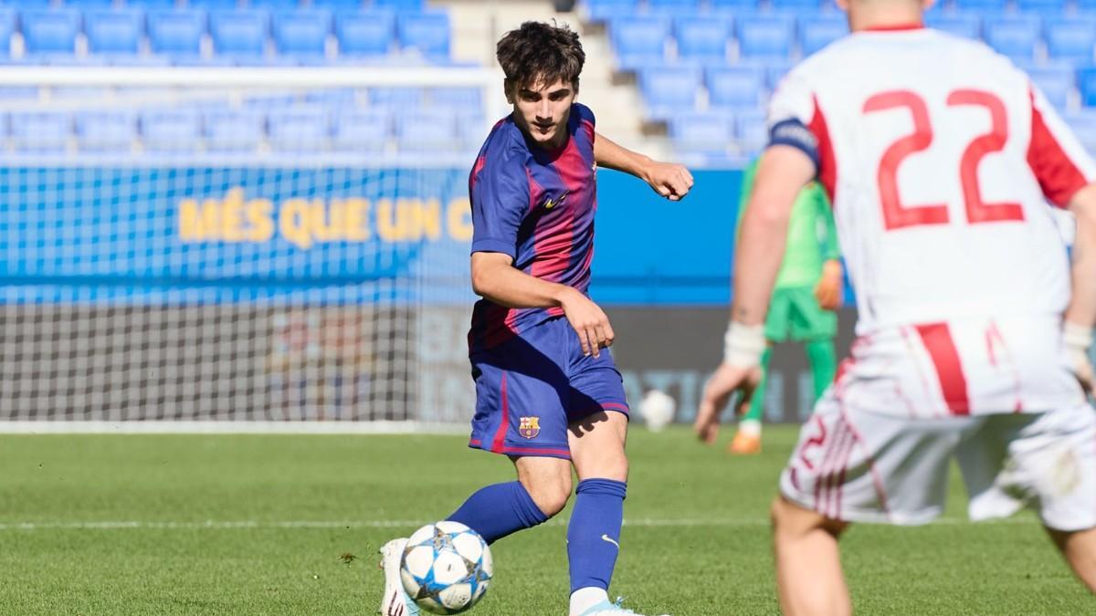 Otra perla de La Masia que se sale: Orian Goren se consagra en la Youth ...